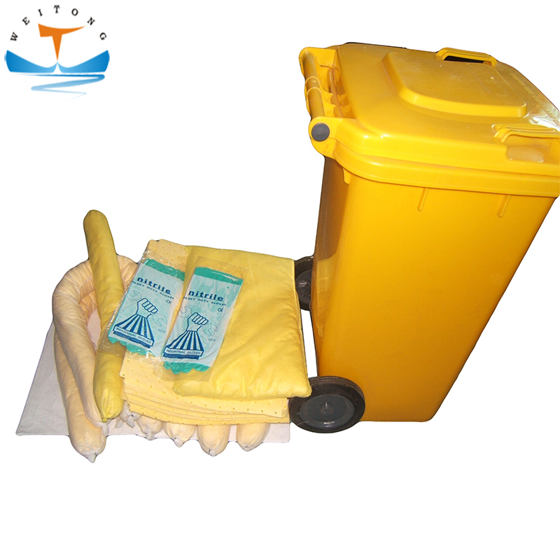 240 Litre Yellow Color Chemical Hazmat Spill Kit For Sale